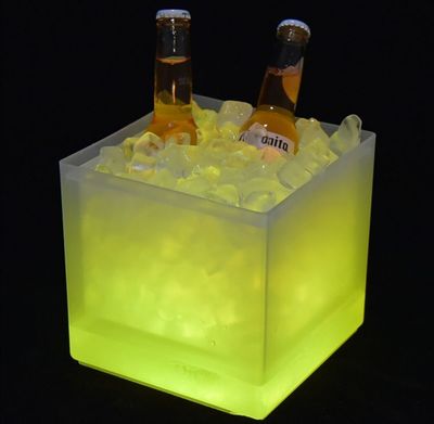 LED Ice Bucket 3.5L Colorful Changing LED Cooler B... – Grandado