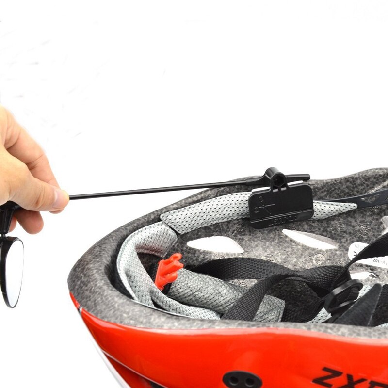 360°Rotated Adjustable Bike Helmet Rear View Mirro... – Vicedeal