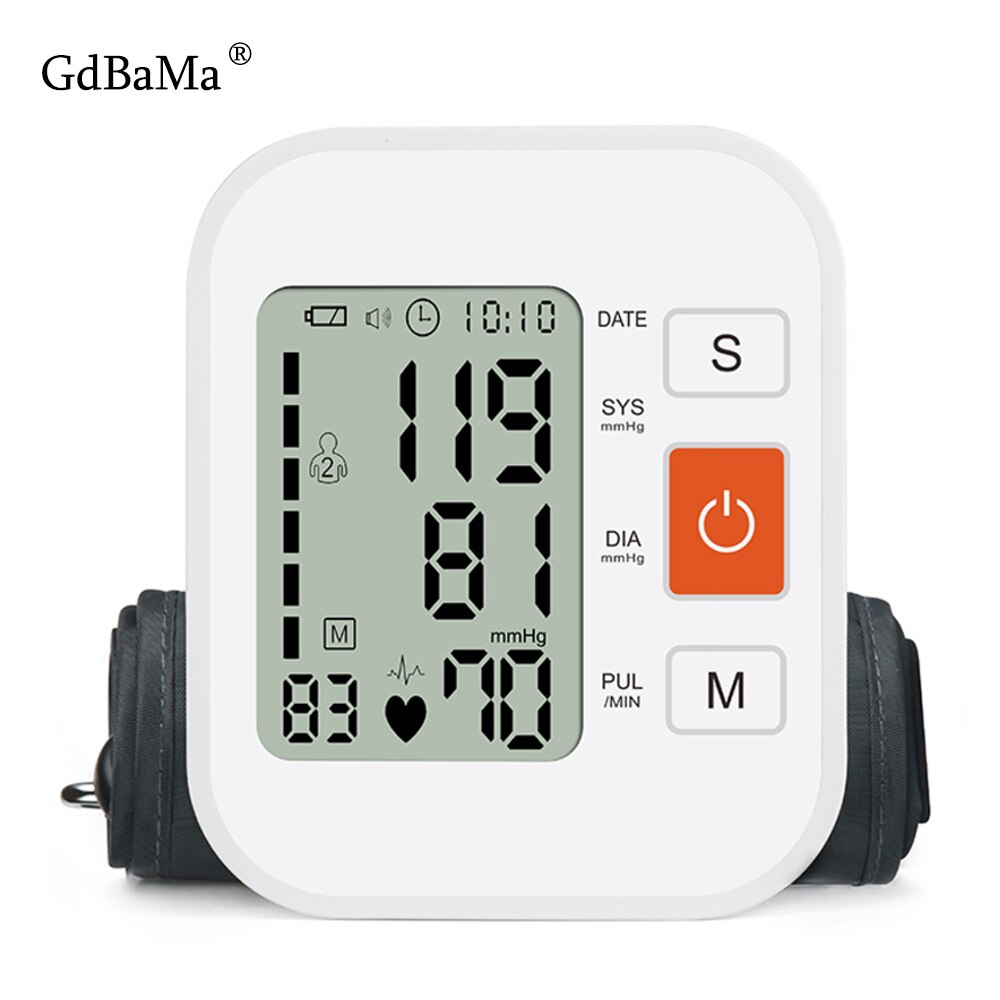 Automatic Digital Upper Arm Blood Pressure Monitor... – Vicedeal