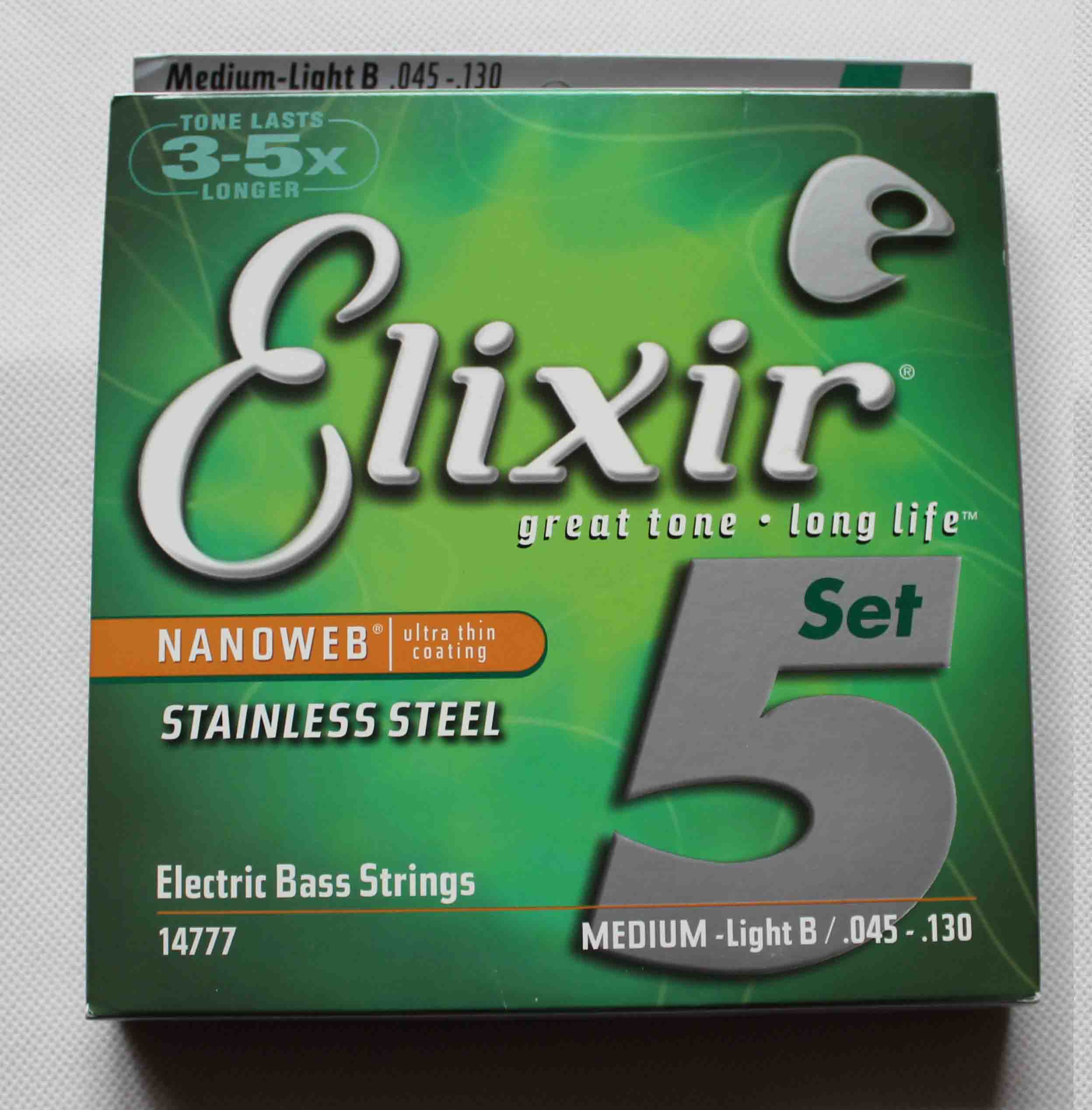 ultra thin coating 5 strings 14777 bass wires bass... – Grandado