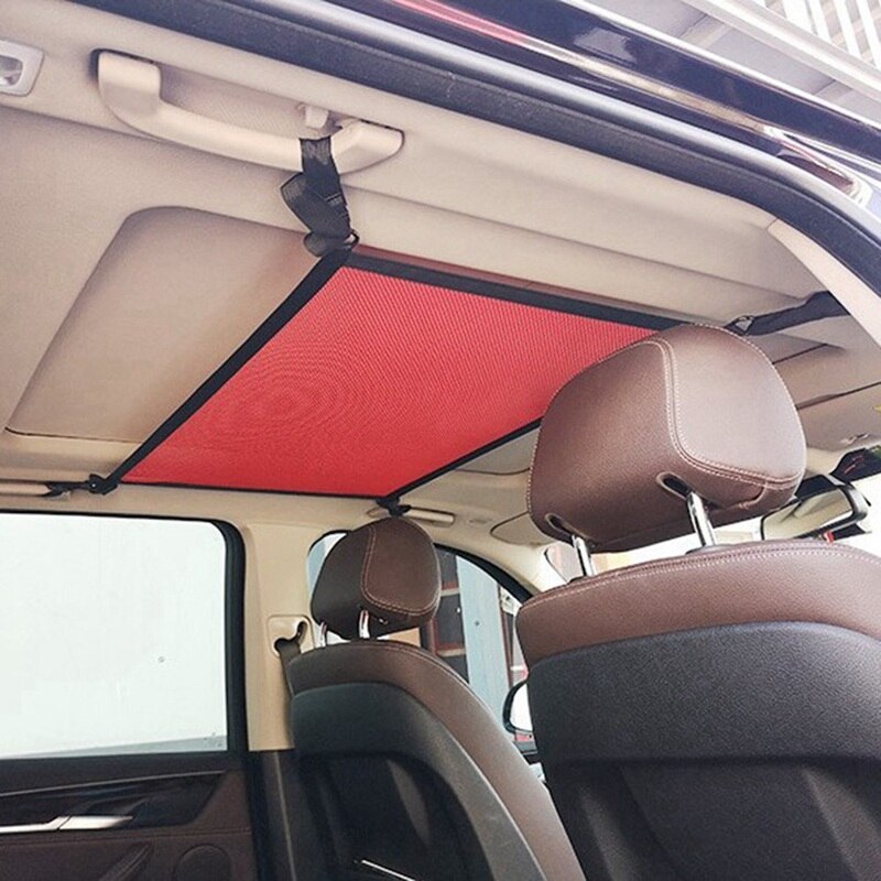 Car Ceiling Storage Net Pocket Organizador Car Tru... – Vicedeal