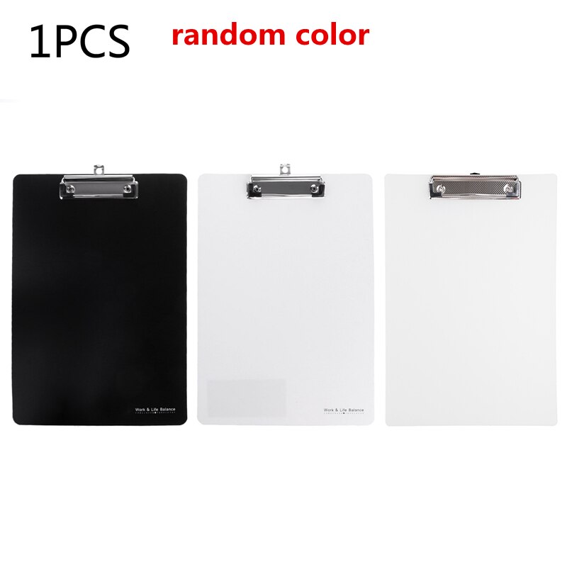 1pcs A4 Clipboard Writing Pad white black File Fol... – Grandado