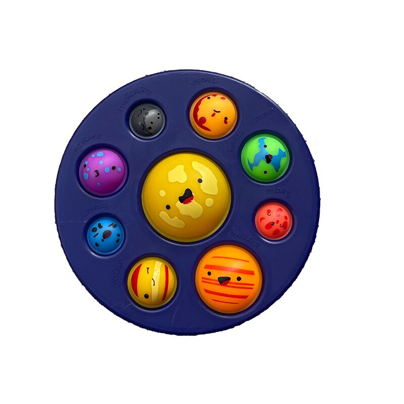 Planet Finger Press Bubble Decompression Toy Pinch... – Vicedeal