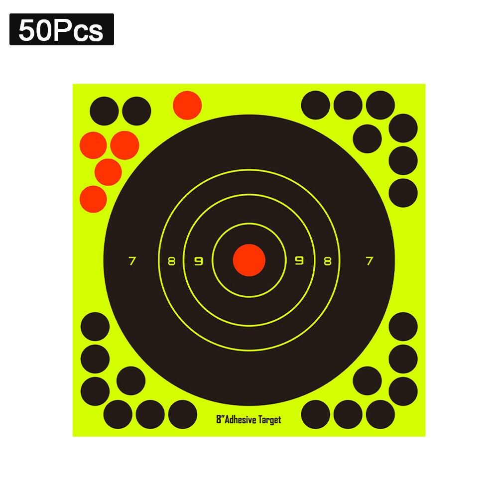 50Pcs/Lot Fluorescence Splash Flower Target 8-Inch... – Vicedeal