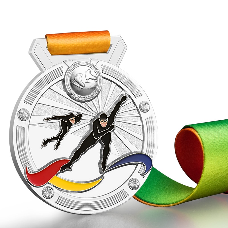 Medal custom skating competition school sports tea... – Vicedeal