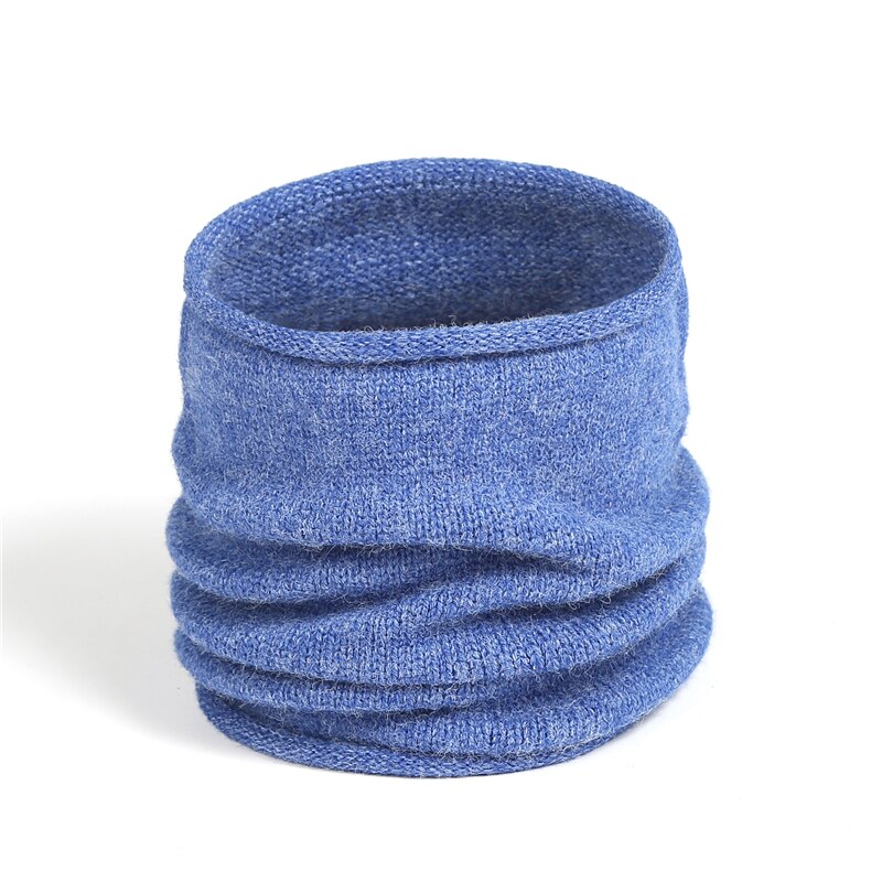 Knitted Winter Scarf Women Ring Neck Wraps Warm So... – Vicedeal