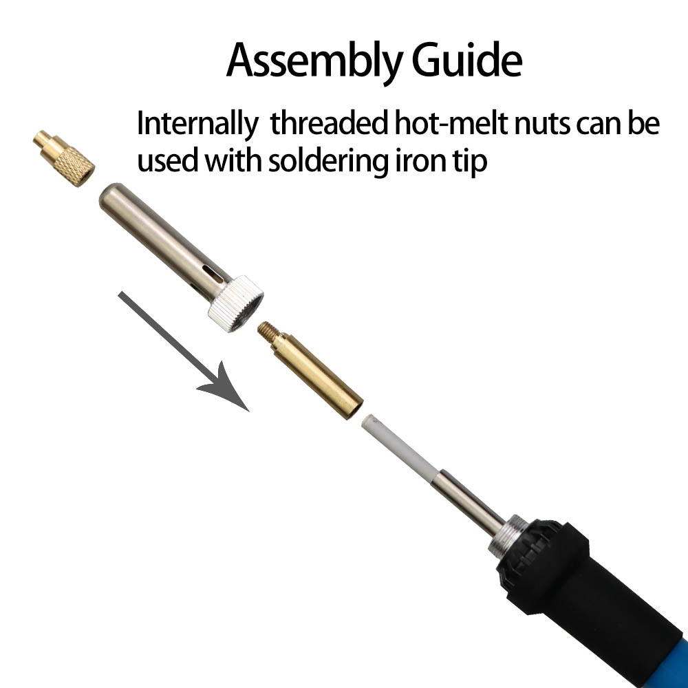 Heat Insert Nut Iron Tip TS100 Soldering Iron Tip ... – Grandado