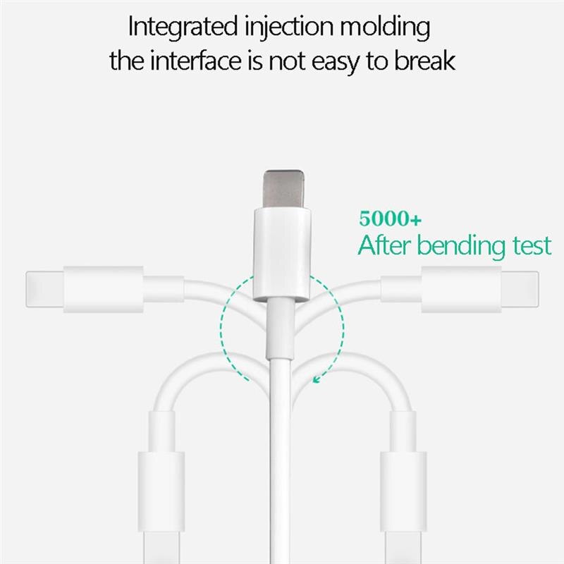 2m USB Type C Cable for Iphone Charger Cable 20W P... – Grandado