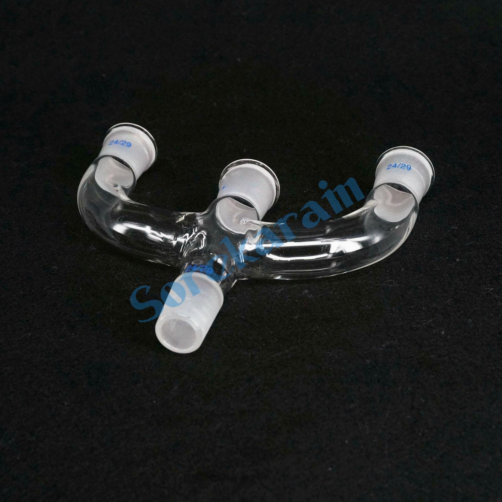 24/29 Joint 24/29 Stopper 4-Way Distillation Adapt... – Grandado