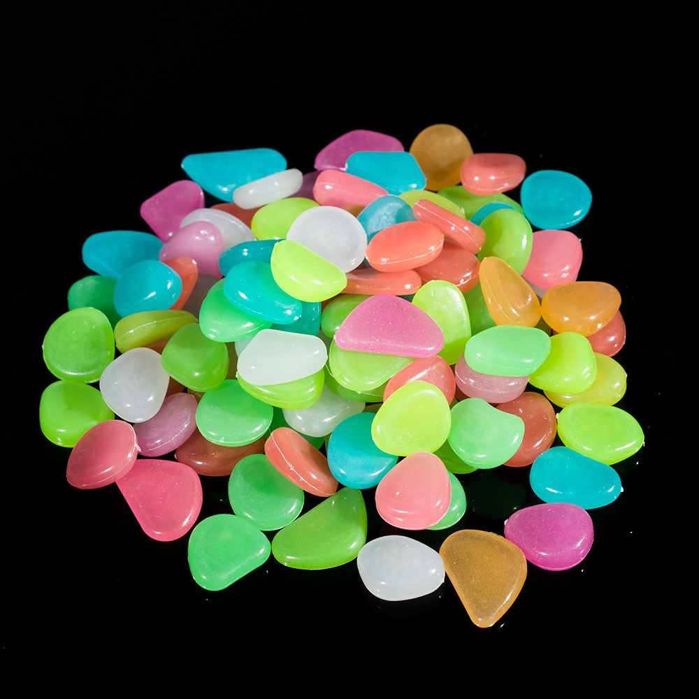 10 Pcs Cute Luminous Artificial Pebble Light-emitt... – Grandado