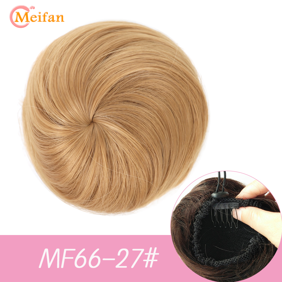MEIFAN Synthetic Straight Chignon Drawstring Updo ... – Grandado