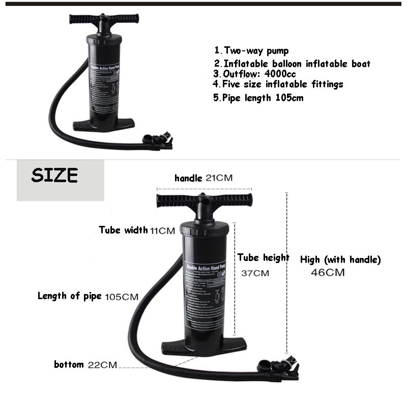 HT-114A Hand Luchtpomp Voor Compressie Zak Zwembad... – Grandado