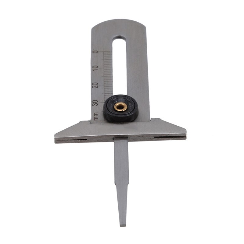 Metal Tire Pattern Vernier Groove Depth Gauge Meas... – Vicedeal