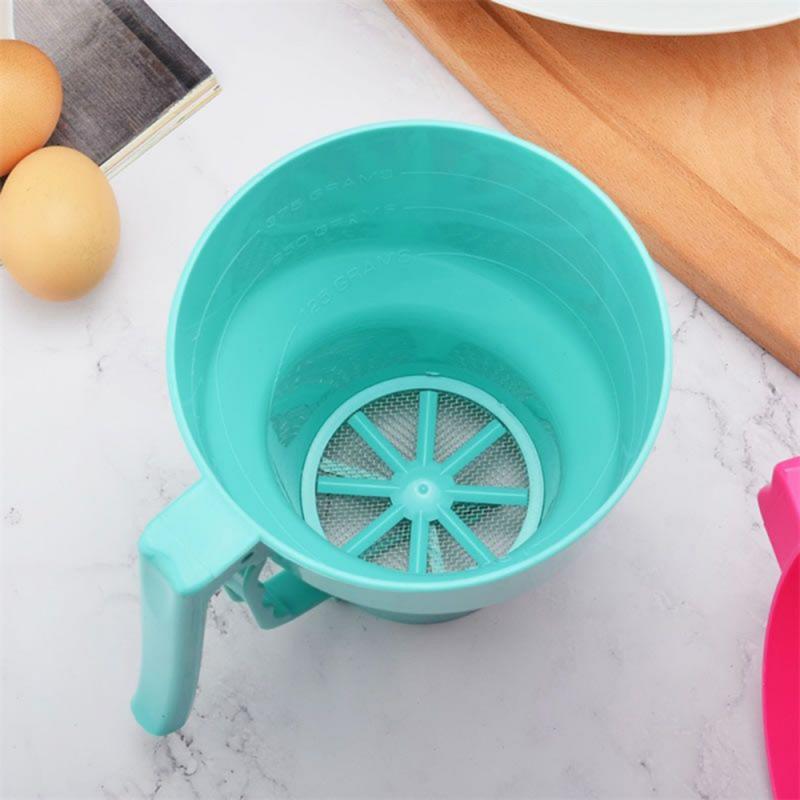 Plastic Mesh Flour Sifter Mechanical Baking Icing ... – Grandado