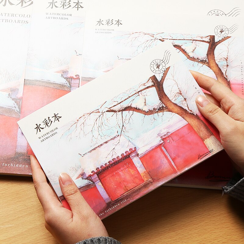 230g/m2 Watercolor Painting Book A3/A4/A5 20Sheet ... – Grandado