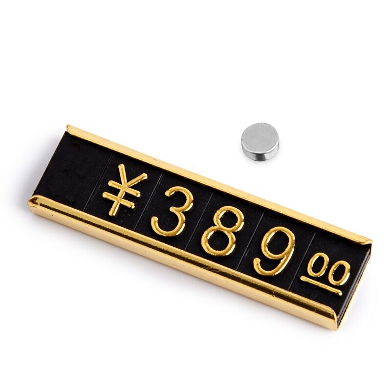 5 Sets Magnetic Price Cube Display Counter Stand L... – Grandado