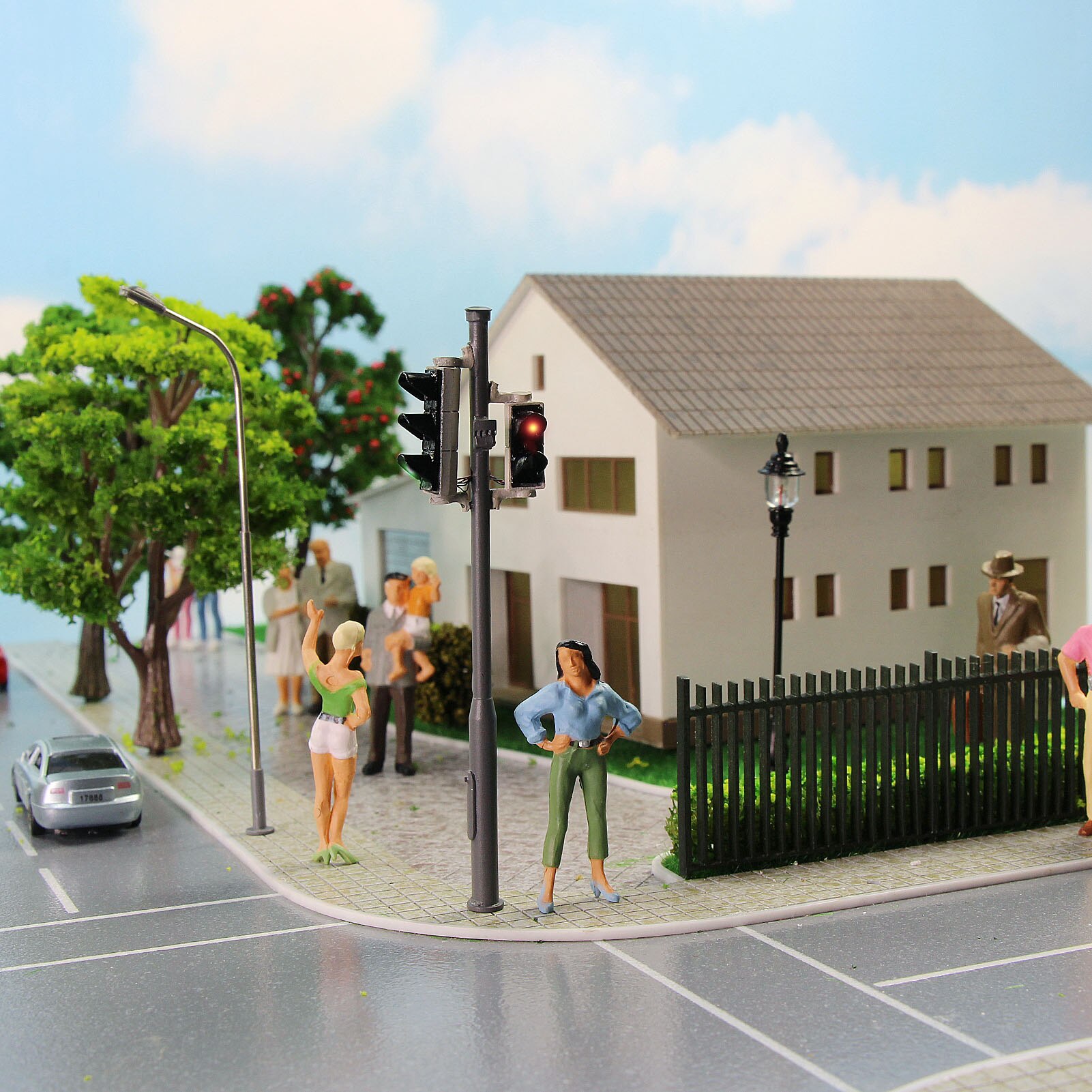 2pcs Model Traffic Singal Red/Green and Red/Yellow... – Grandado