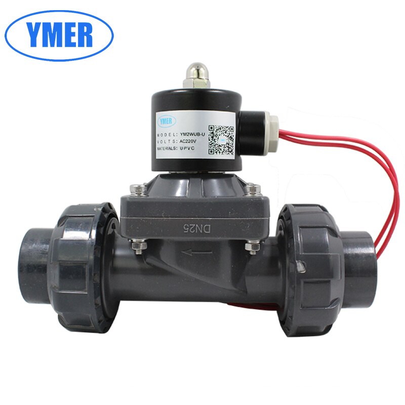 Double union Connect,UPVC Solenoid Valve,Normally ... – Grandado
