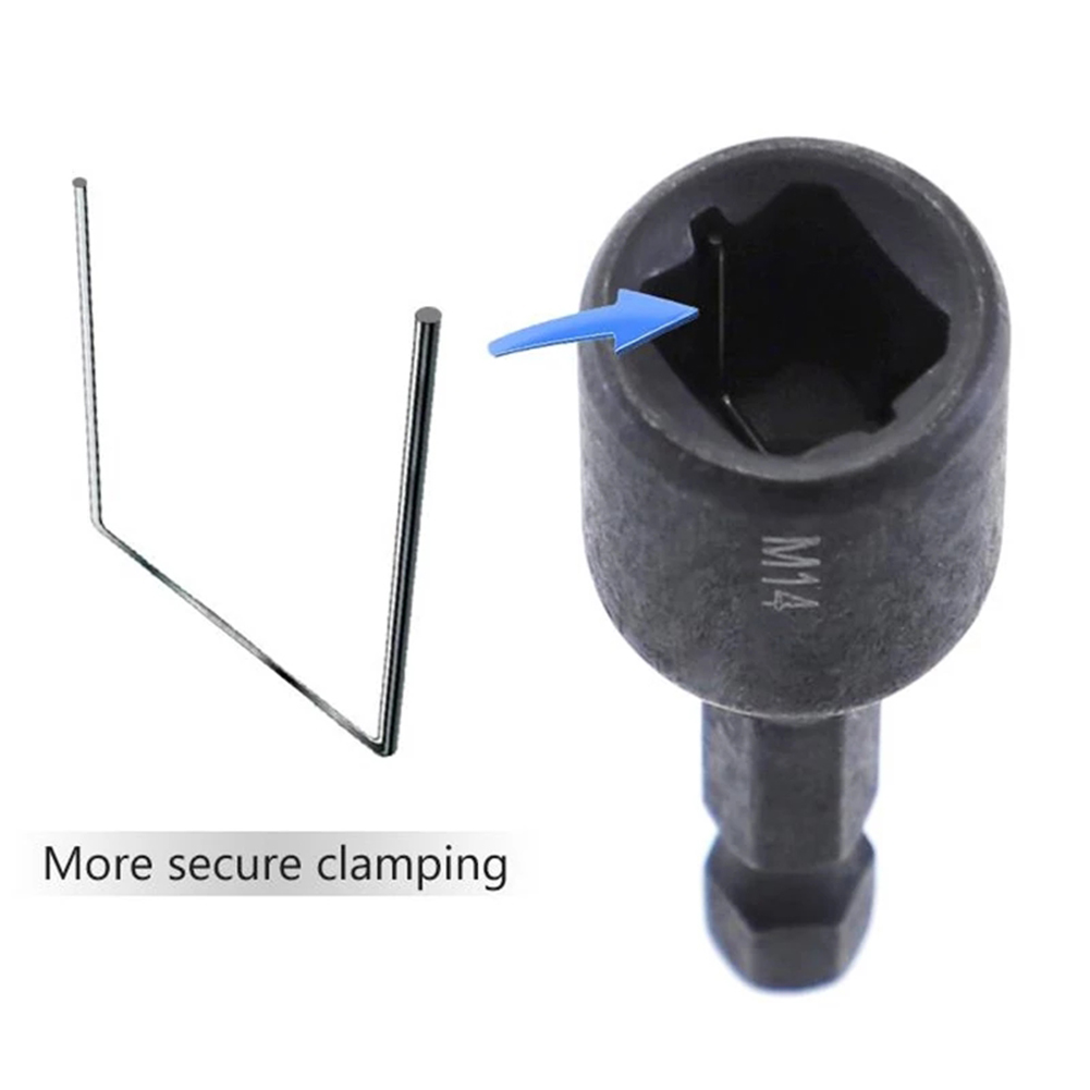 6pcs Tap Die Socket Adapter 1/4'' Hex Shan... – Grandado