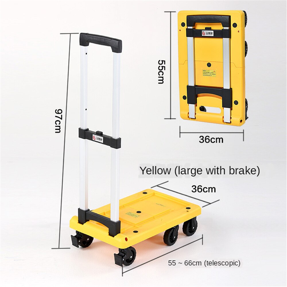 B-LIFE Folding Hand Truck 6 Wheel-roate 200Kg/440l... – Vicedeal