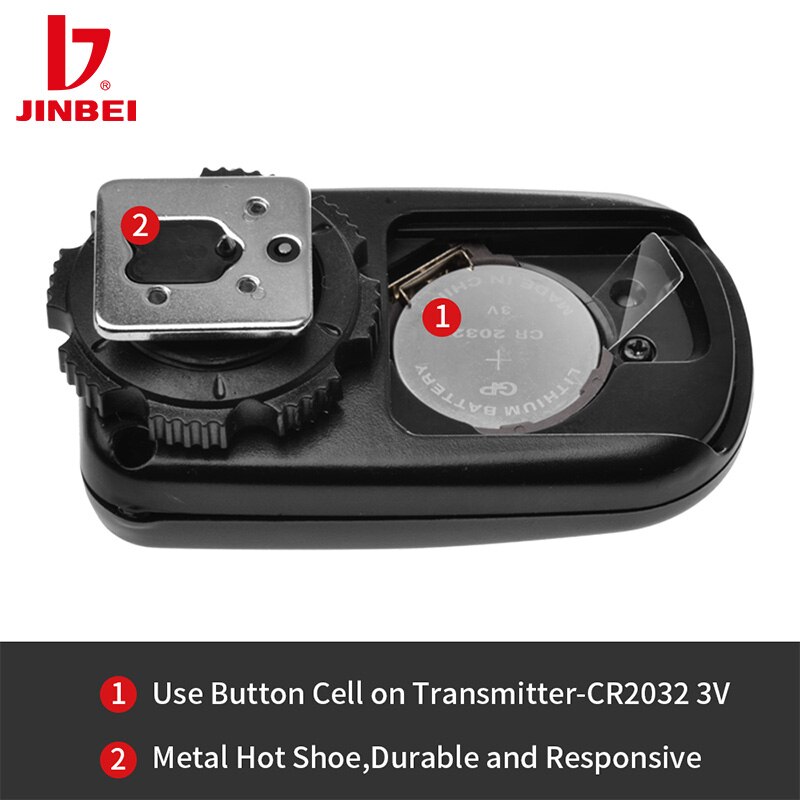 Jinbei TR-A9 2.4Ghz Flash Trigger Zender Ontvanger... – Vicedeal