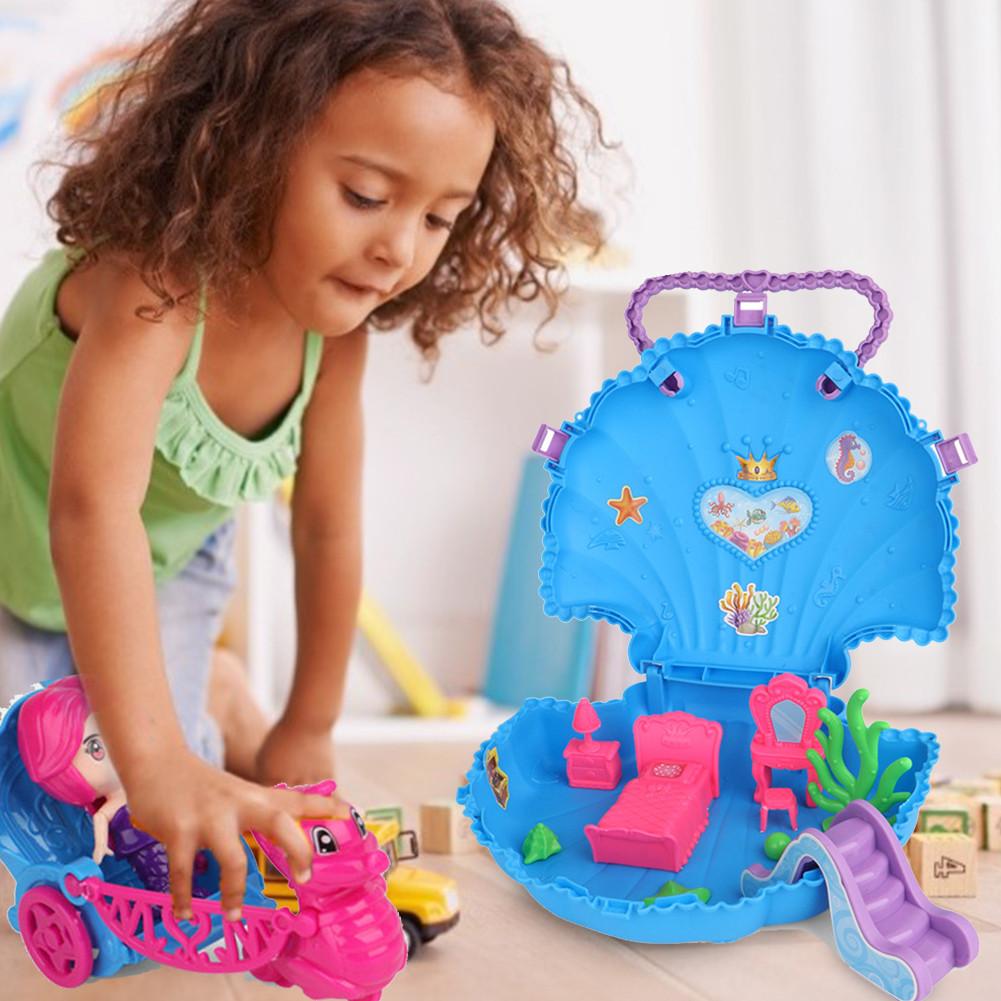 Fuuny Kids Pretend Play Toy Shell Storage House To... – Vicedeal