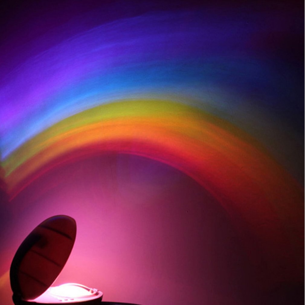 LED Colorful Rainbow Lamp Romantic Egg-shaped Nigh... – Grandado