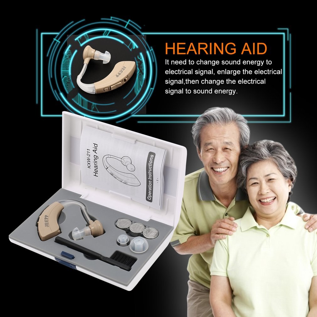 Jecpp Mini Oor Gehoorapparaat Kit Verstelbare Tone... – Vicedeal