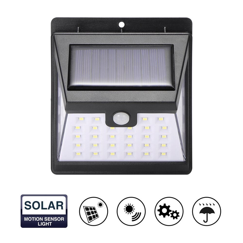 40LEDs Solar Light PIR Motion Sensor Solar Garden ... – Grandado