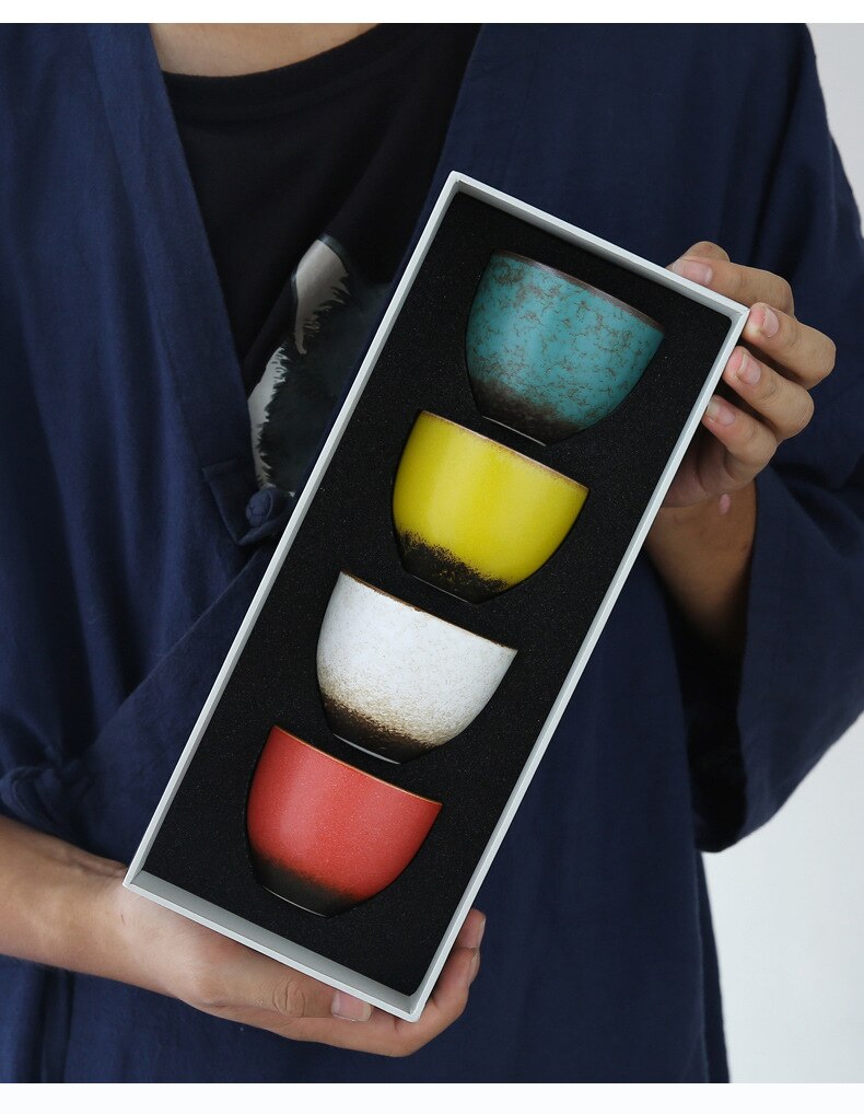 japan eseceramic tea set gaiwan with 4 cups a tea ... – Grandado