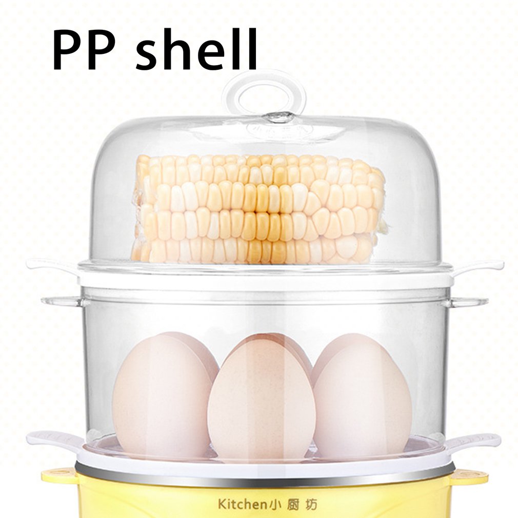 Stainless Steel Double-layer Egg Steamer Low-power... – Grandado
