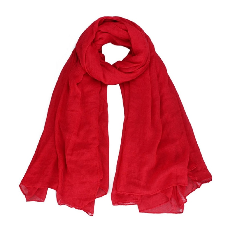 Women's Pure Cotton Oversize Envelope Scarf Shawl ... – Vicedeal