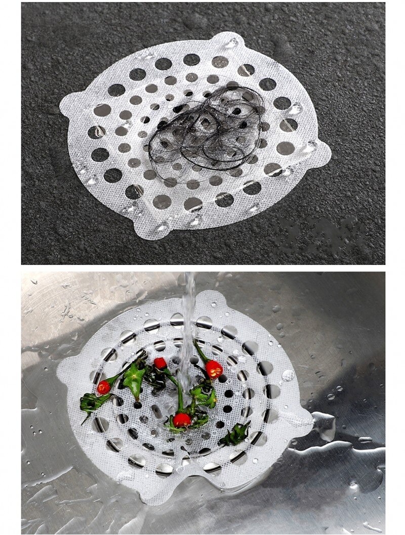 20pcs Disposable Bathroom Sewer Filter Floor Drain... – Grandado