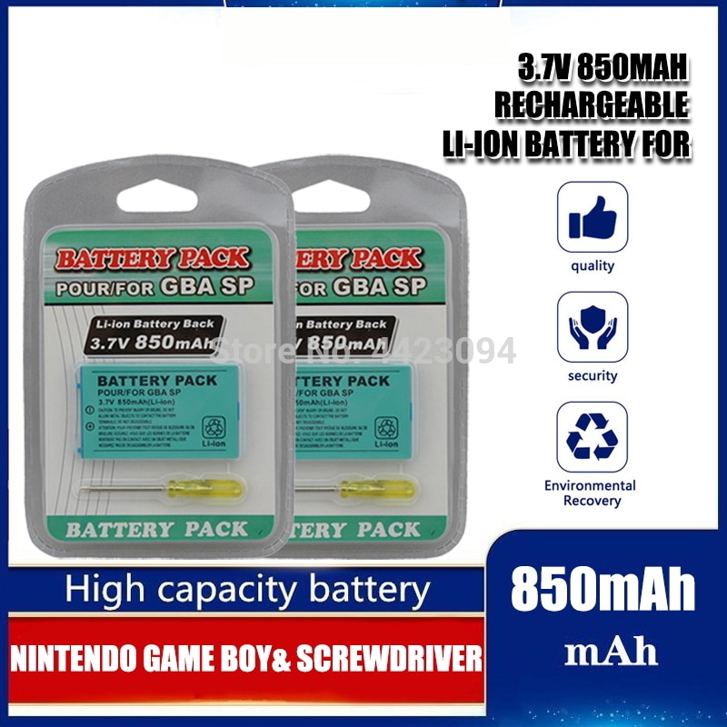 3.7v 850mAh Rechargeable Lithium-ion Battery + Too... – Grandado