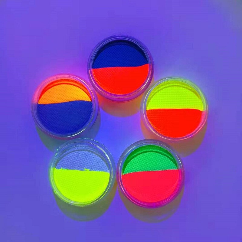 10g Face Paint Two Color Fluorescent Water-Based I... – Vicedeal