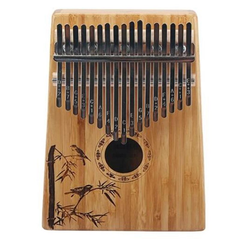 Kalimba duimpiano met 17 toetsen, mbira vingerpian... – Vicedeal