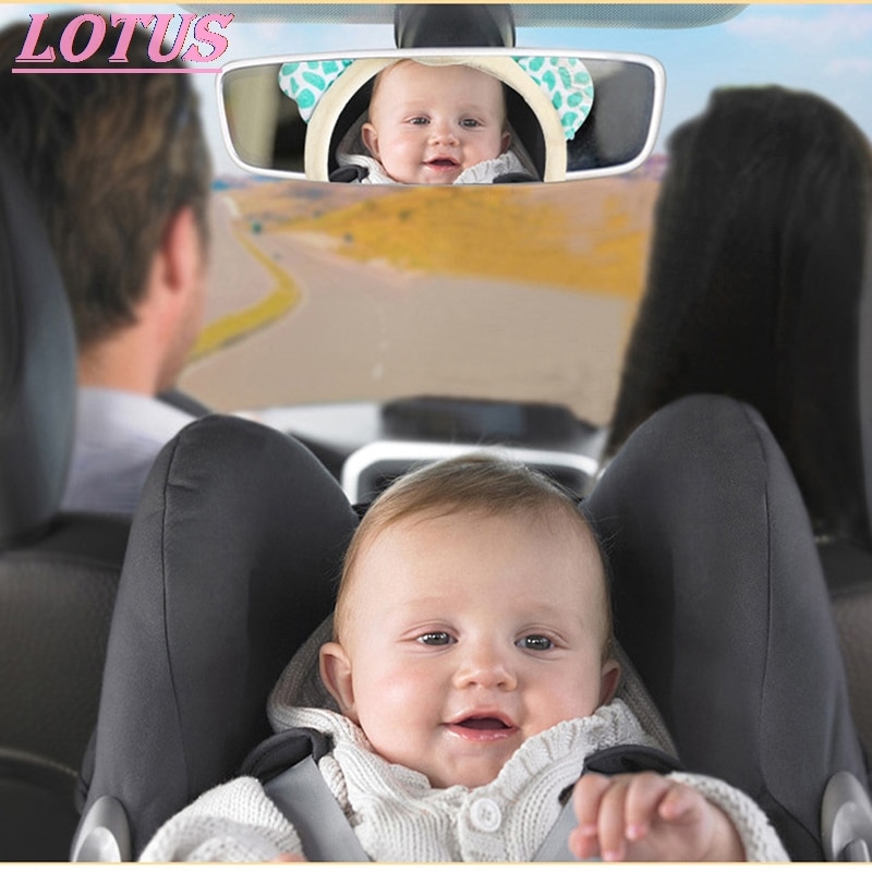 Baby Car Mirror Cartoon Car Back Seat Rear View Fa... – Grandado