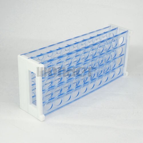 18mm Diameter 40 Holes Plastic Double Deck Test Tube Stand Rack ...