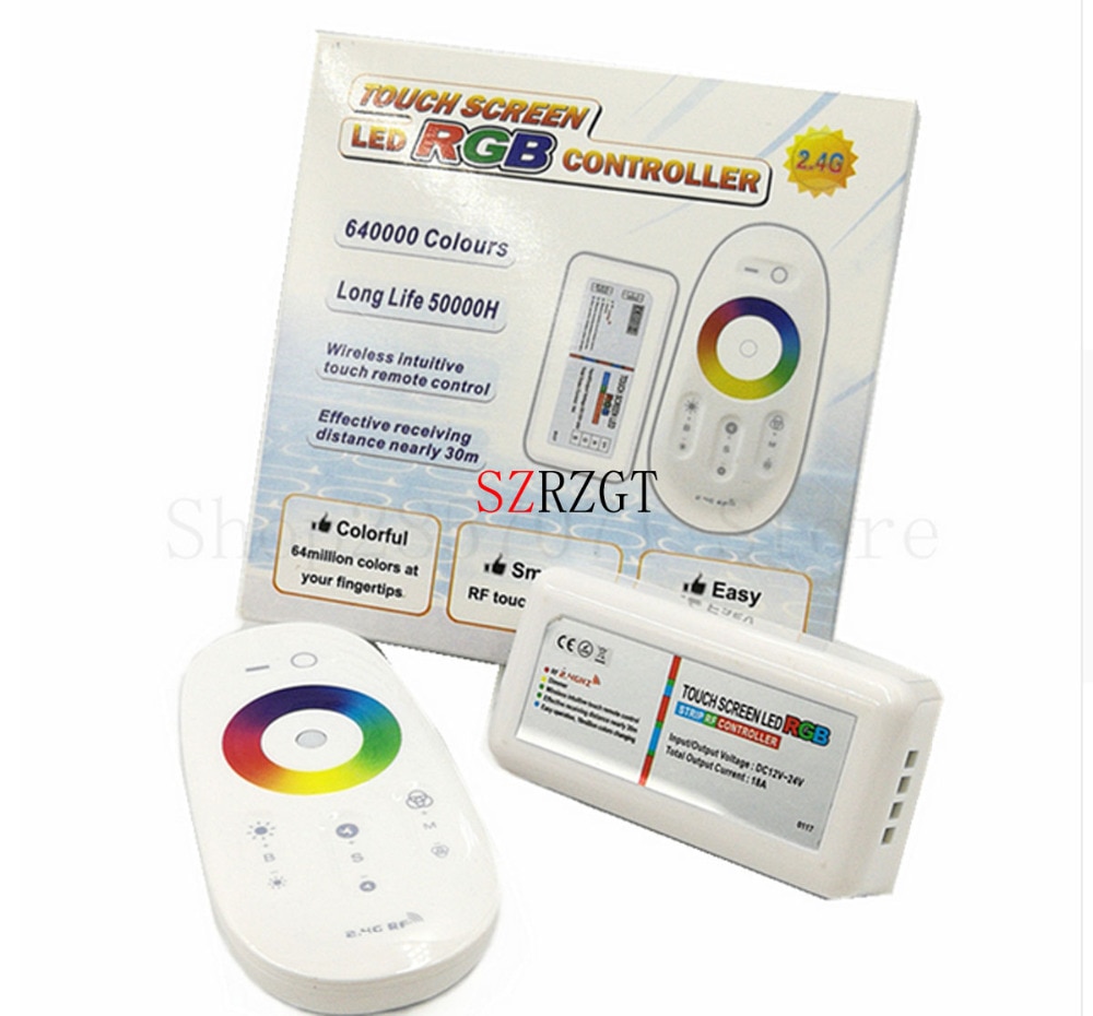 2,4G RGB LED Controller 3 Kanäle 18A DC12-24V Touc... – Vicedeal
