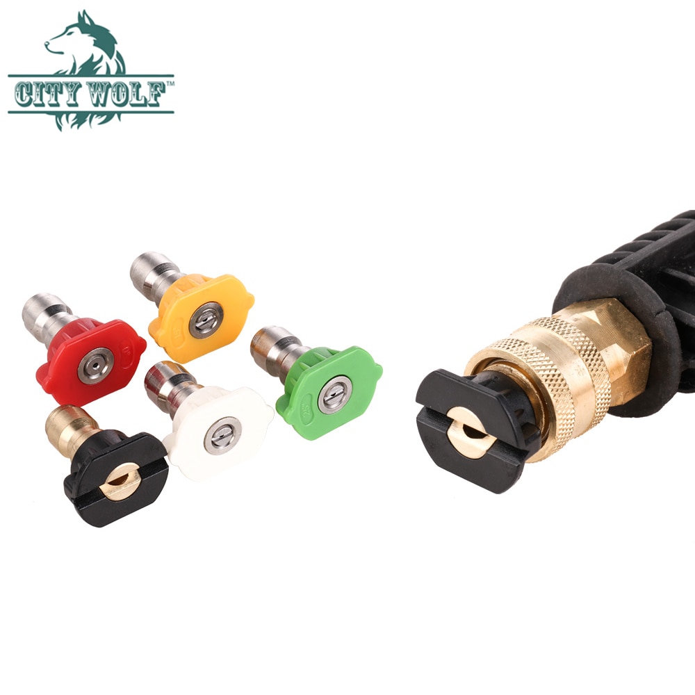 City Wolf Car Washer Metal Jet Water Short Lance W... – Grandado