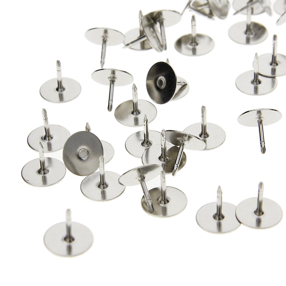 50Pcs Gold Rhodium Color Copper Nail Tie Tack Lape... – Grandado