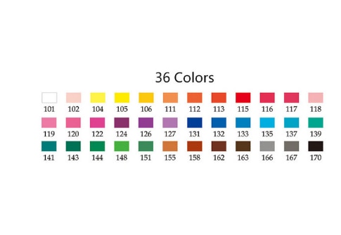 2B Oil Colored Pencil Wood Graffiti Iron Box 36/48... – Grandado