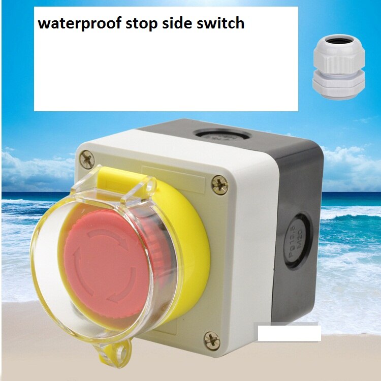 waterproof 1 key emergency self locking press side... – Grandado