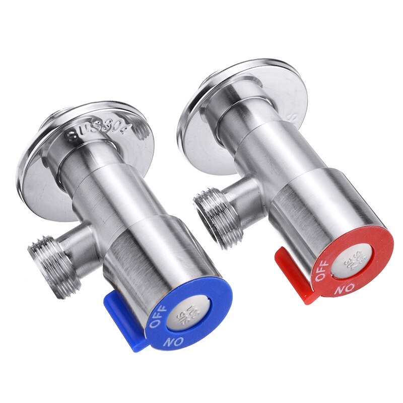 2pcs Triangle 1/2' Ball Valve Large Flow 3-way Wat... – Grandado