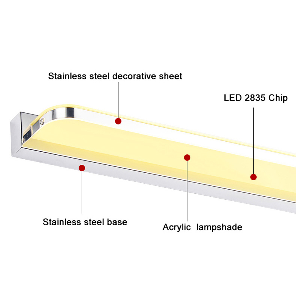 Coquimbo LED Spiegel Lamp Badkamer Vanity Verlicht... – Grandado