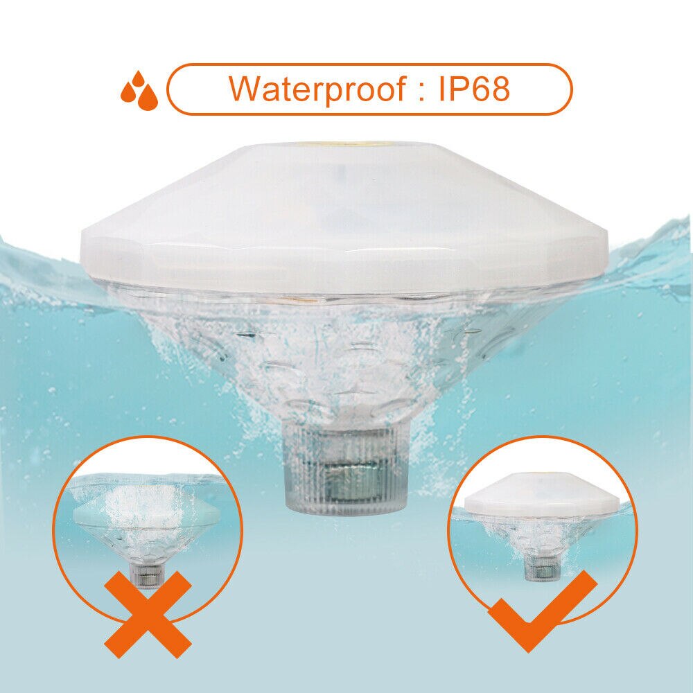 Floating Underwater Light Swimming Pool LED Light ... – Grandado