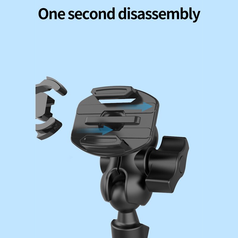 Motorcycle Bike Camera Houder Stuur Spiegel Mount ... – Vicedeal