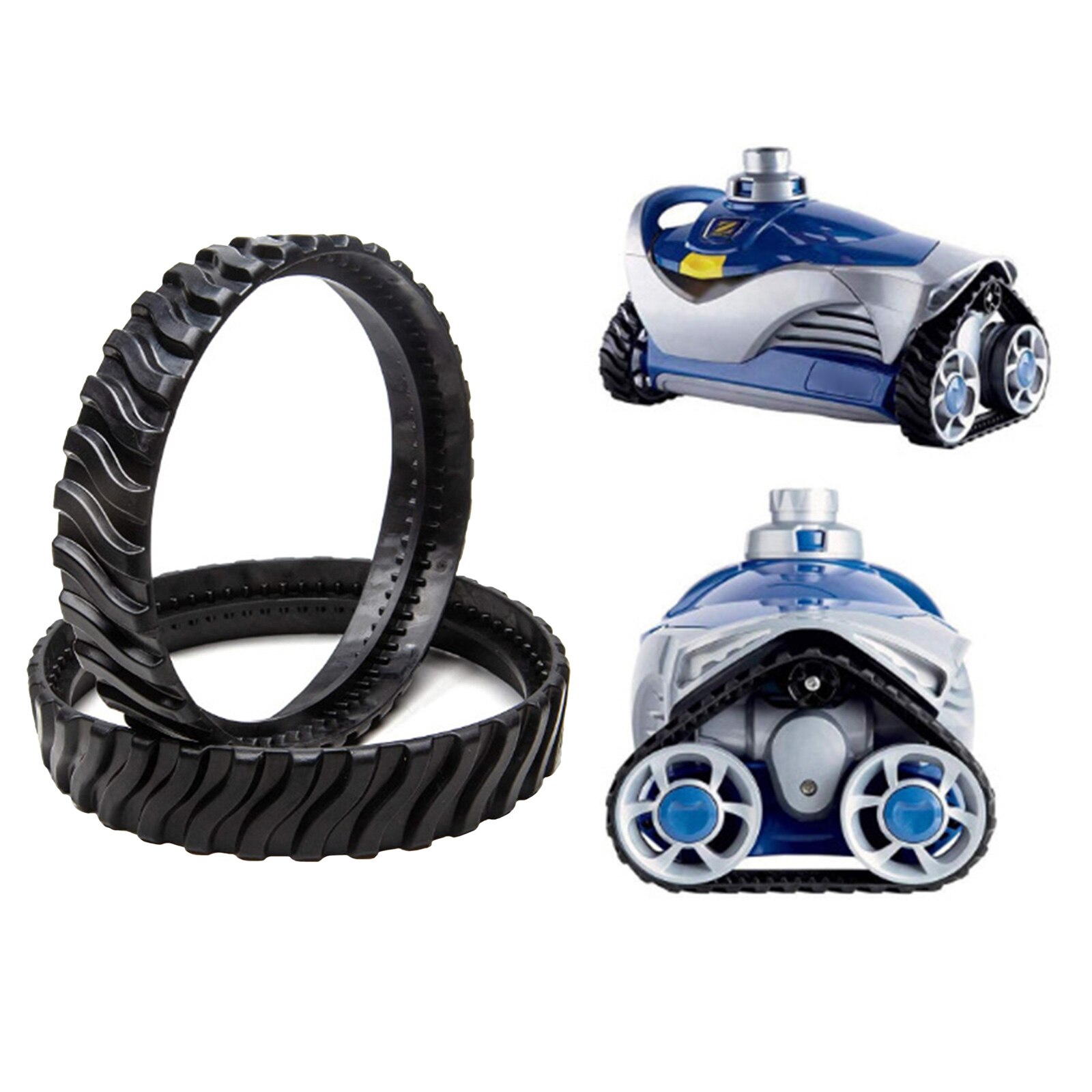 Set of 2 Pool Tire Track Wheel for Zodiac MX8 Elit... – Grandado