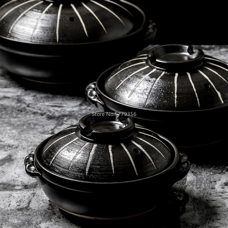 Japanese Style Casserole Stew Pot High Temperature... – Vicedeal