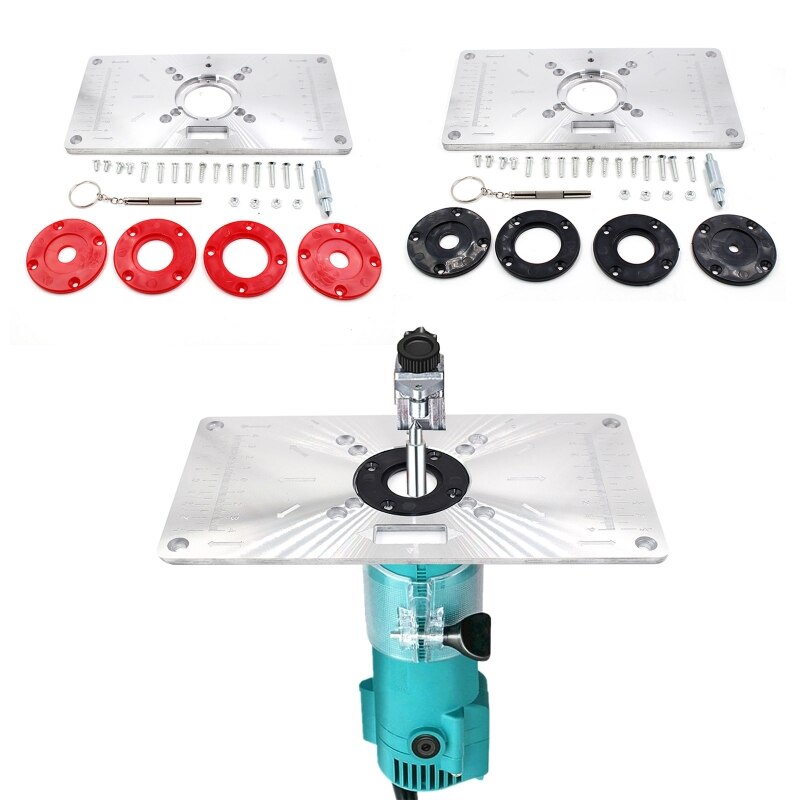 Multifunctional Router Table Insert Plate Woodwork... – Vicedeal